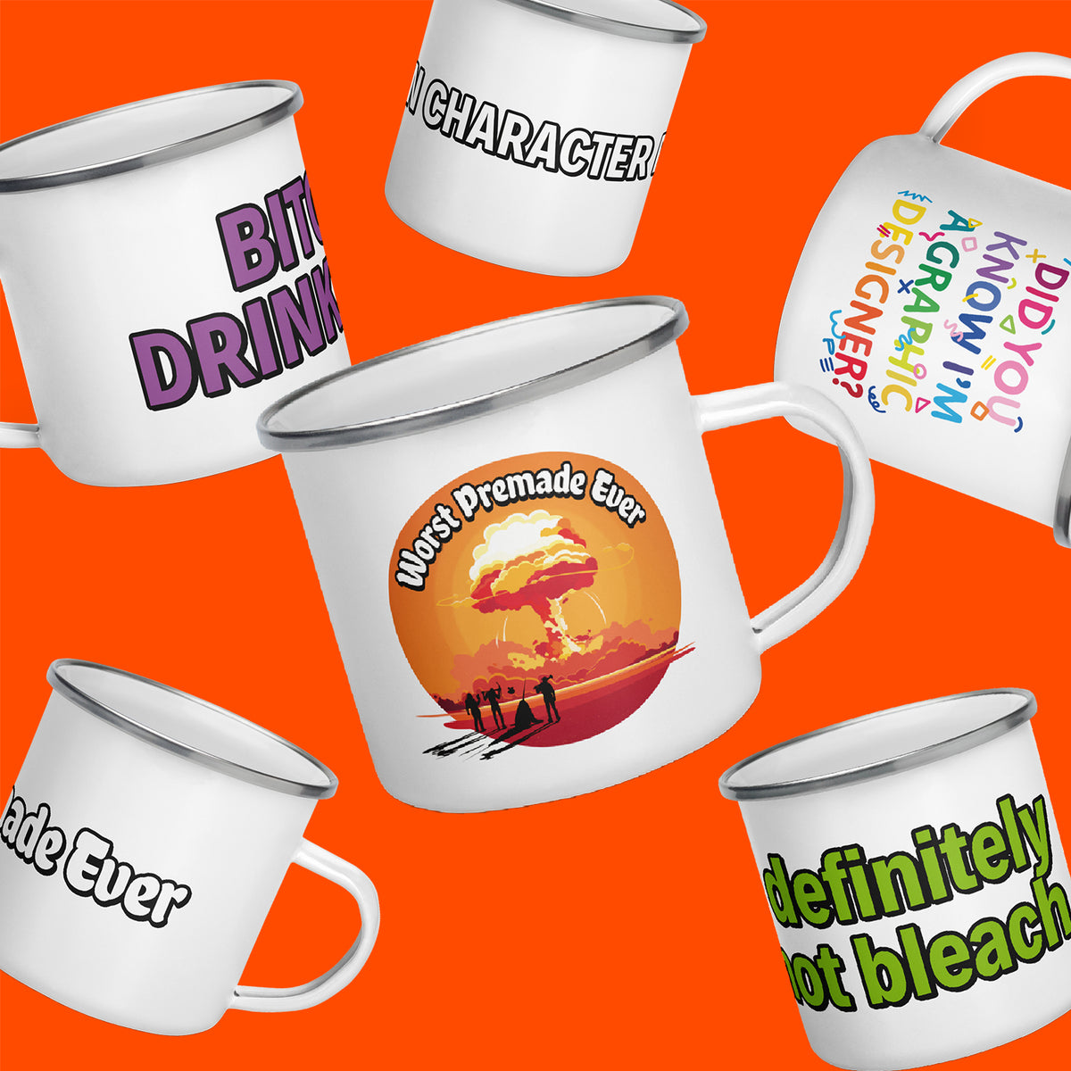 WPE Metal Mugs – WorstPremadeEver